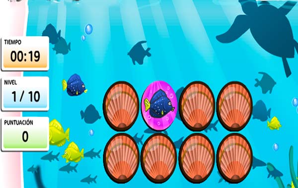 Memoria Peces ⋆ Juegas Peque Juegas Peque