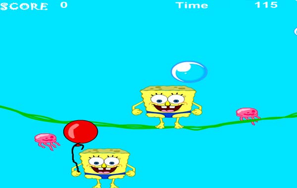 Sponge bob balance ⋆ Juegas Peque Juegas Peque