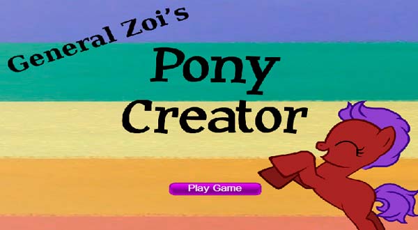 Pony Creator ⋆ Juegas Peque Juegas Peque